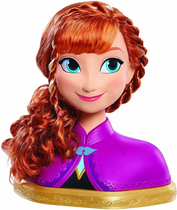 Frozen Deluxe Anna Styling Head - JPL32570 - SoKids